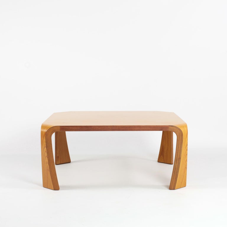 Saburo Inui for Tendo Mokko Square Coffee Table, Japan, 1960s For Sale ...