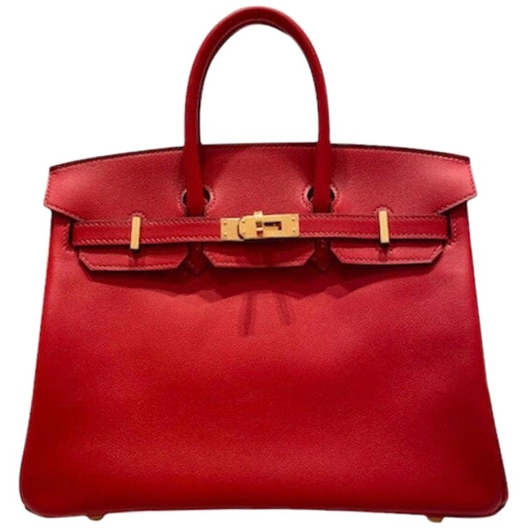 Sac Birkin 25 Rouge Piment , 2020 For Sale at 1stDibs