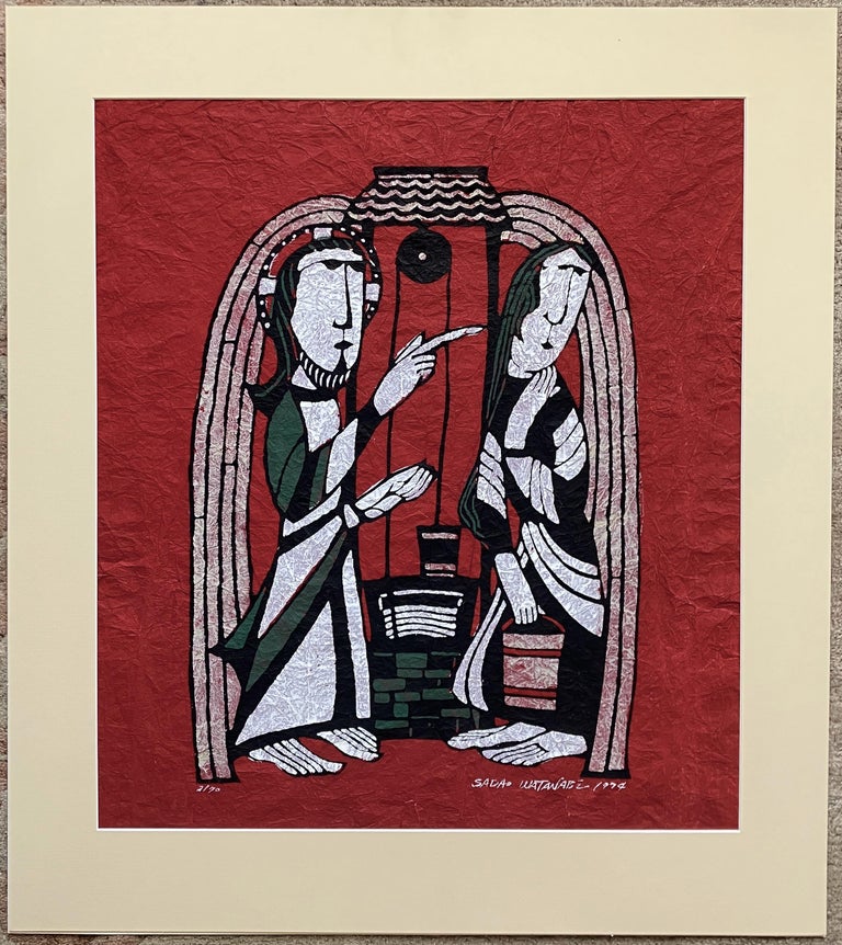 Sadao Watanabe - The Well at Samaria For Sale at 1stDibs