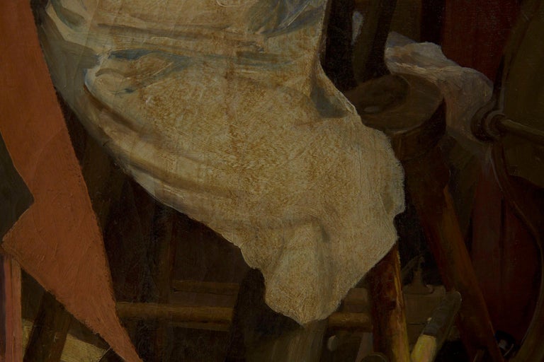 “Saddlemaker’s Shop” Oil Painting by Joseph Kavanagh R.H.A. (Irish ...