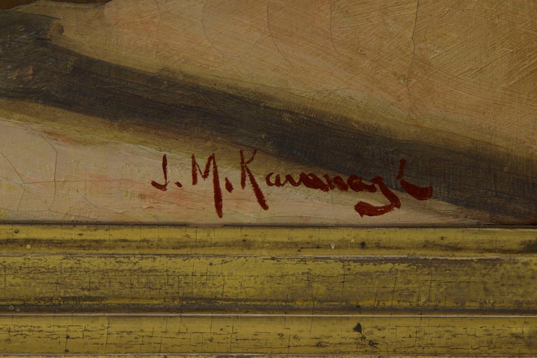 “Saddlemaker’s Shop” Oil Painting by Joseph Kavanagh R.H.A. (Irish ...