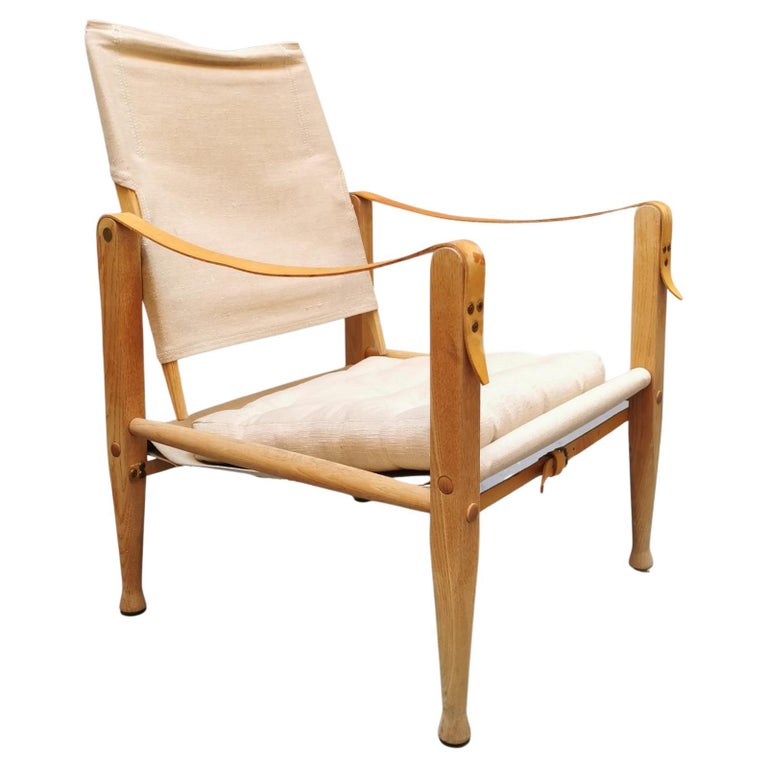 Safari Chair, Kaare Klint, Rasmussen For Sale at 1stDibs