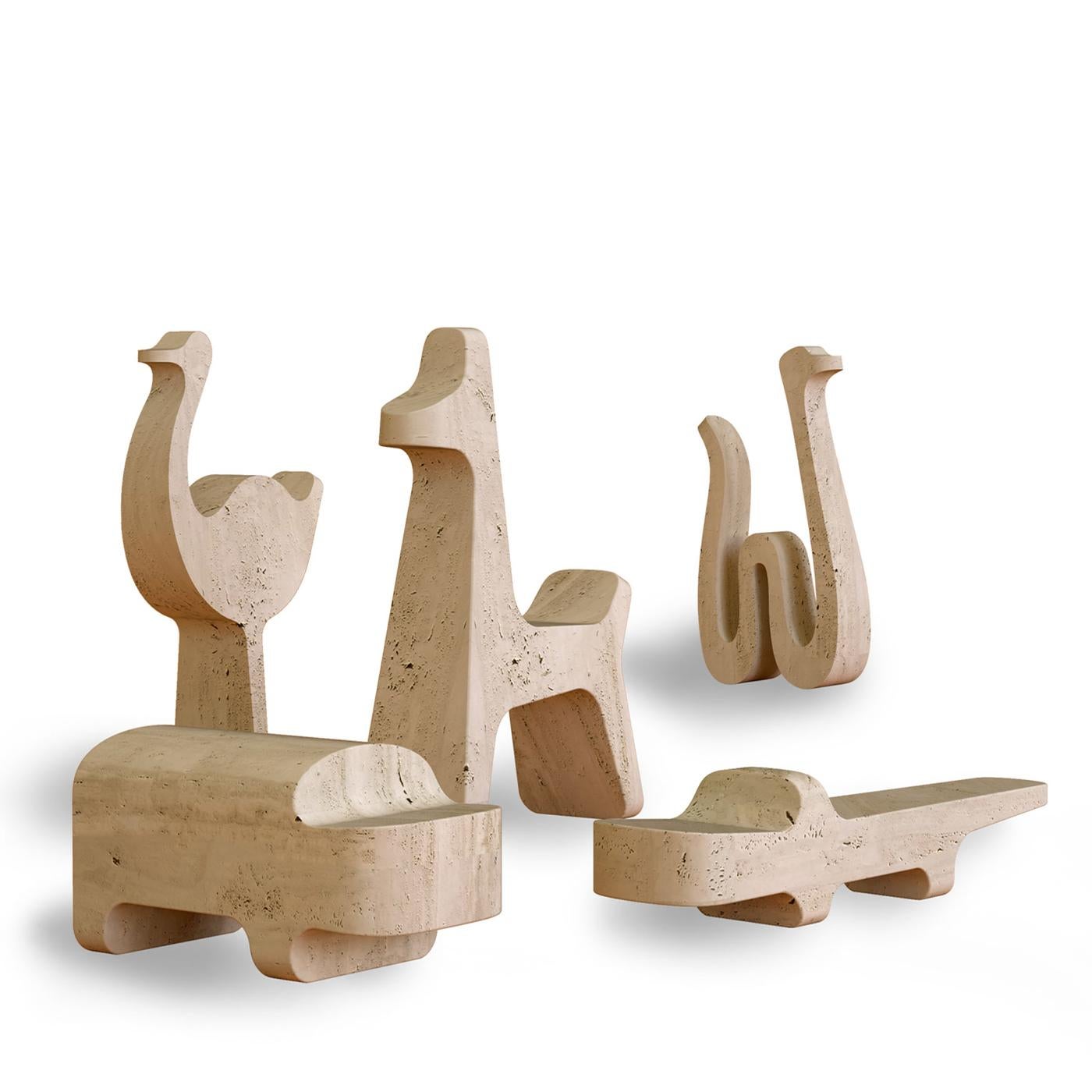 Safari Hippo Sculpture by Matteo Ragni For Sale at 1stDibs