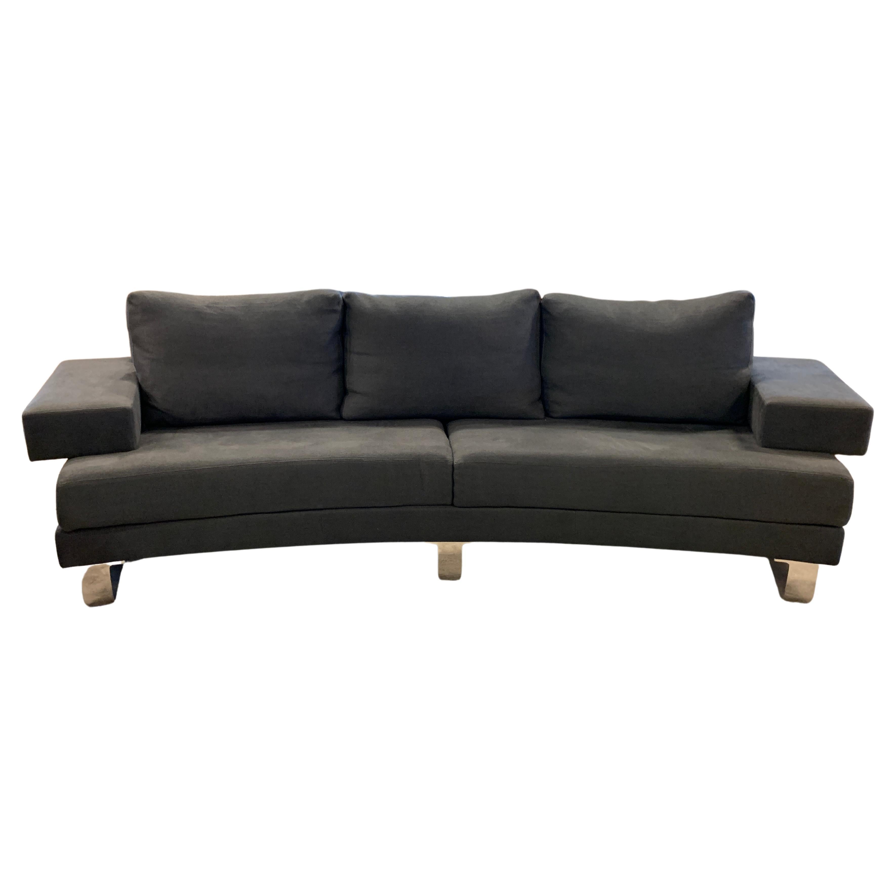 Grand Scale Custom Backless Sofa/Daybed For Sale at 1stDibs | backless ...