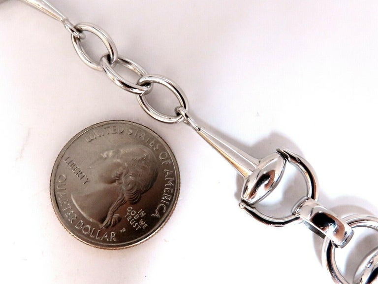 Sailor Mod Bar Link Rotating Hinge Bracelet 18 Karat For Sale at 1stDibs