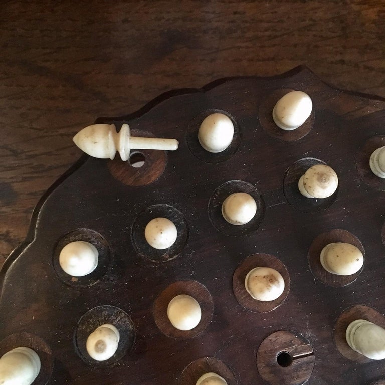 Sailor’s Folk Art Game of Recluse, Late 18th-Early 19th Century at 1stDibs