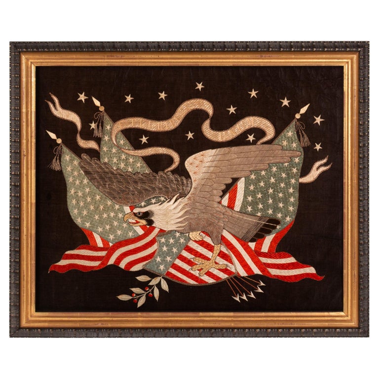 13 Star American Flag Eagle