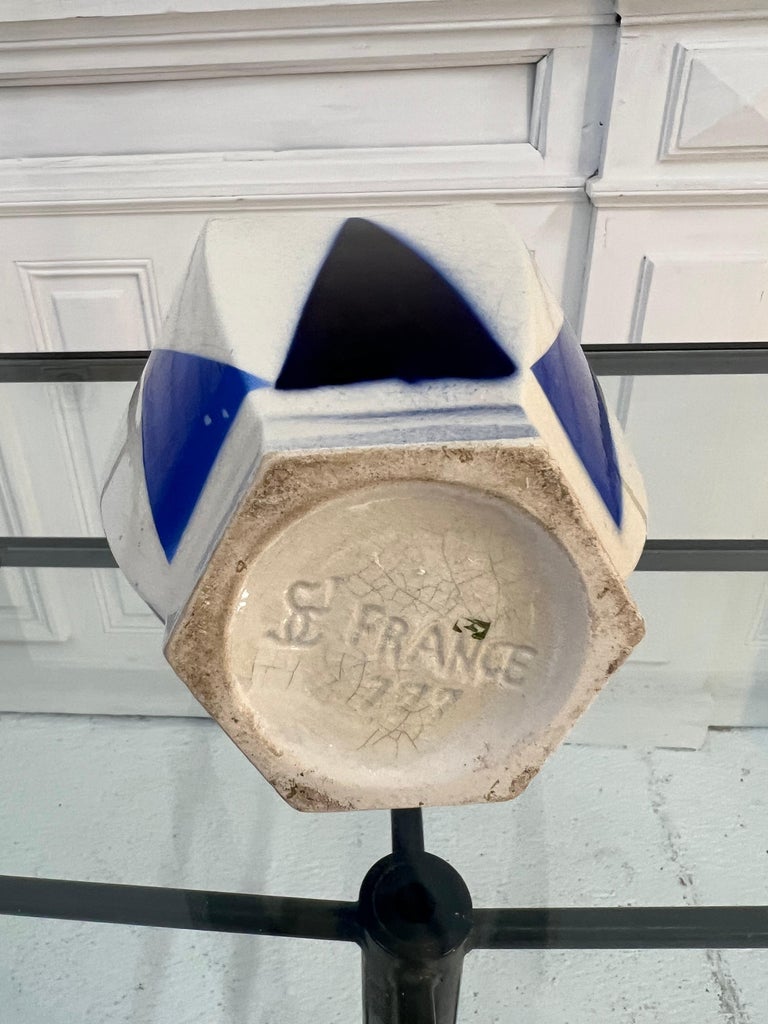 Saint Clement Art Deco Vase 1940s For Sale at 1stDibs