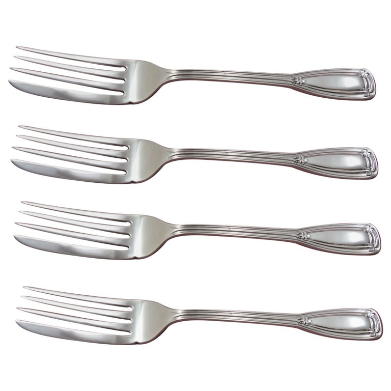 Saint Dunstan by Tiffany and Co. Sterling Silver Fish Fork Set 4-Pc AS ...