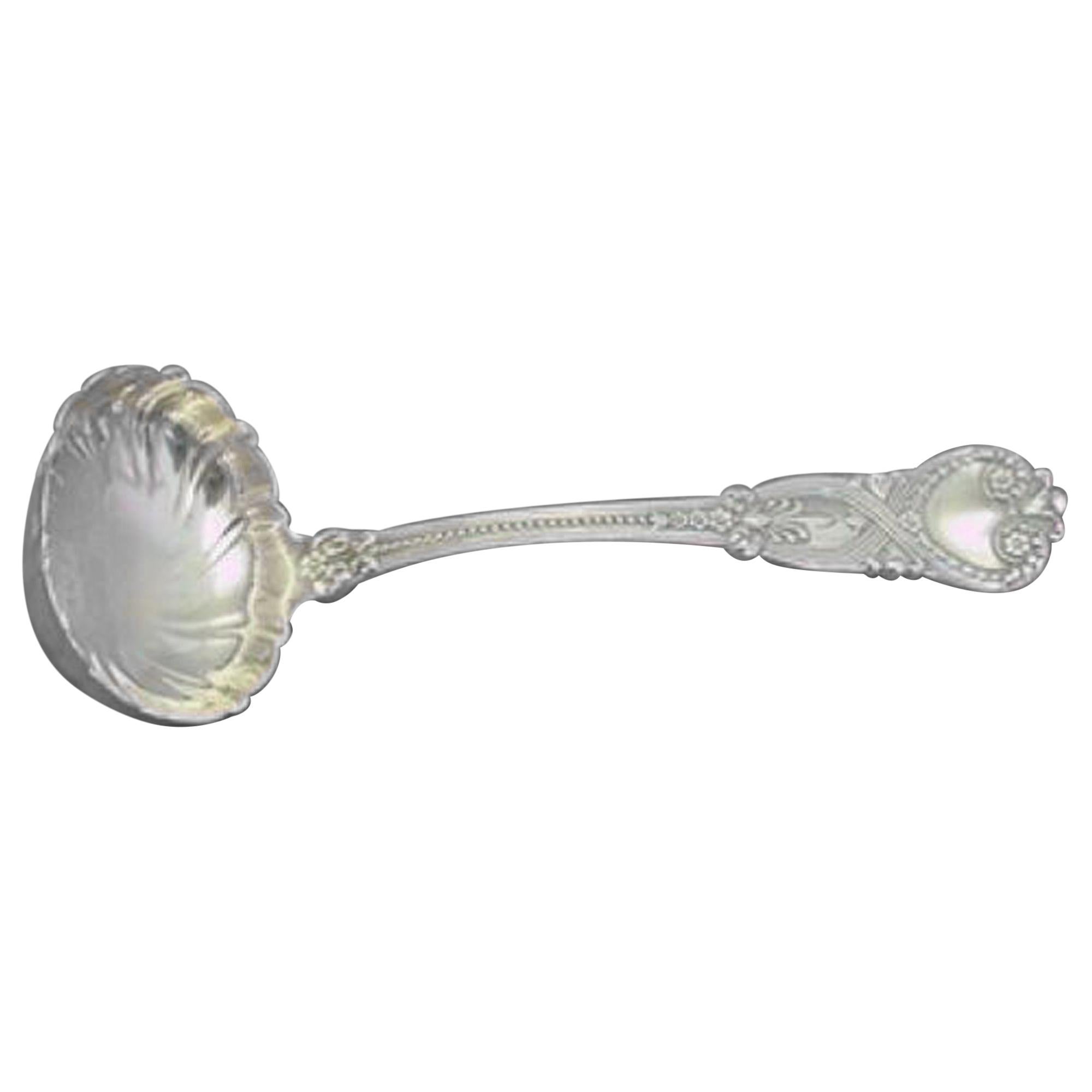 Broom Corn by Tiffany and Co. Sterling Silver Gravy Ladle Swirl Ruffled ...