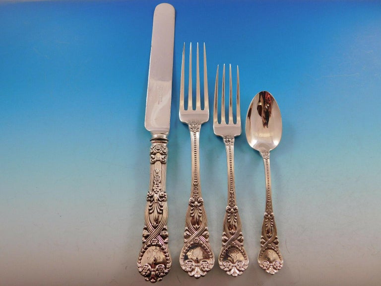 Saint James by Tiffany Co Sterling Silver Flatware Set 12 Service 60 ...