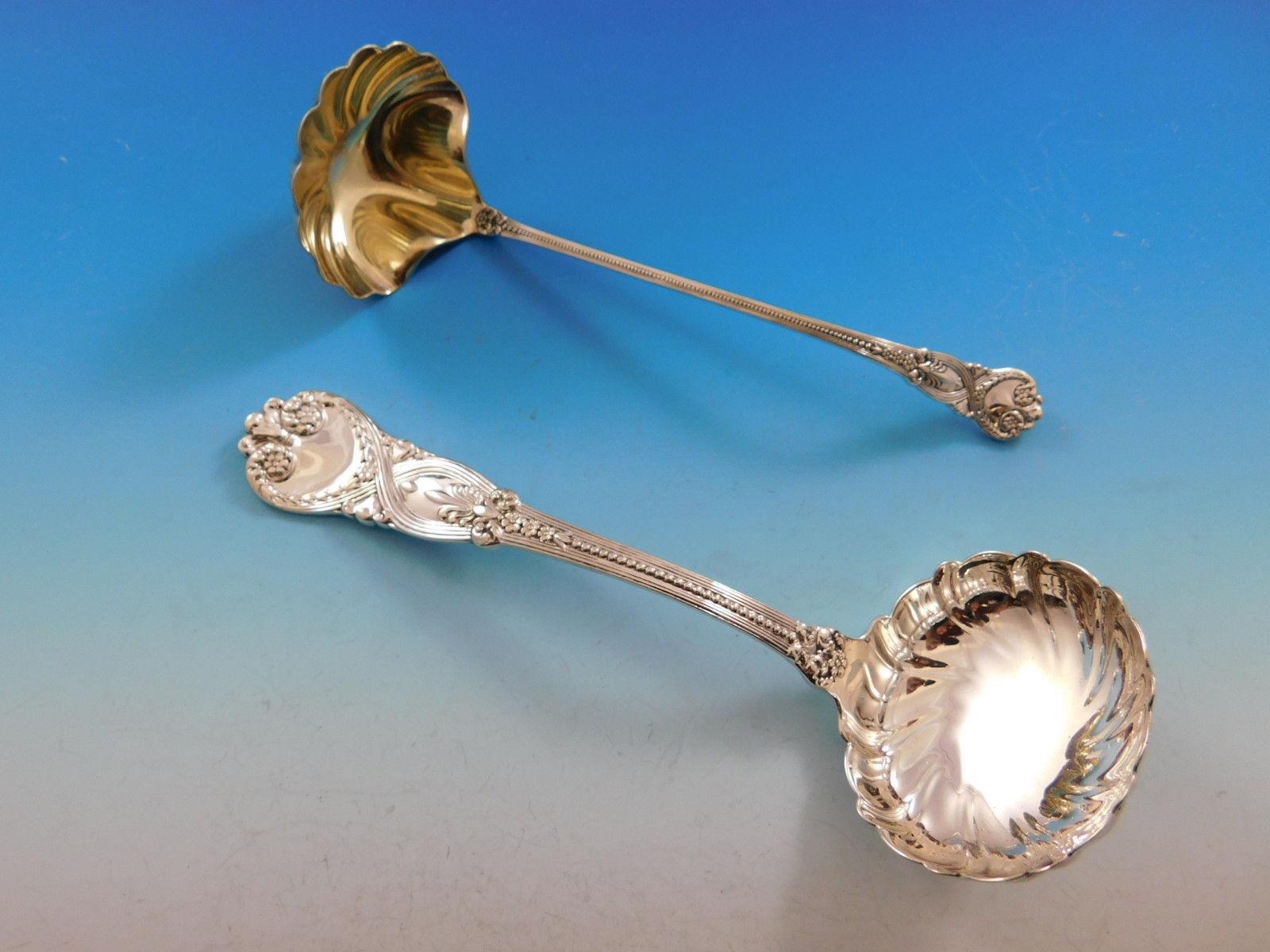 Saint James, Tiffany and Co. Sterling Silver Flatware Set 12 Service 91 ...