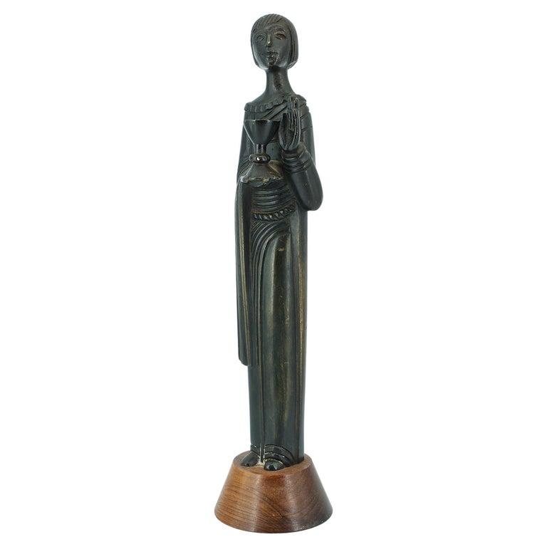 Saint John the Baptist Bronze Sculpture by Jean Lambert-Rucki Cheret ...