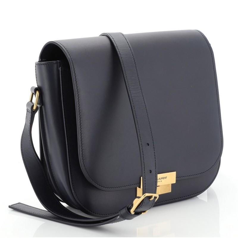 Saint Laurent Amalia Saddle Bag Leather Medium at 1stDibs | ysl saddle ...