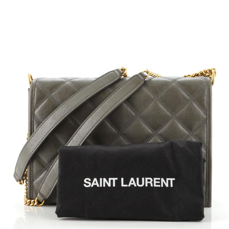 Saint Laurent Becky Shoulder Bag Quilted Leather Mini at 1stDibs