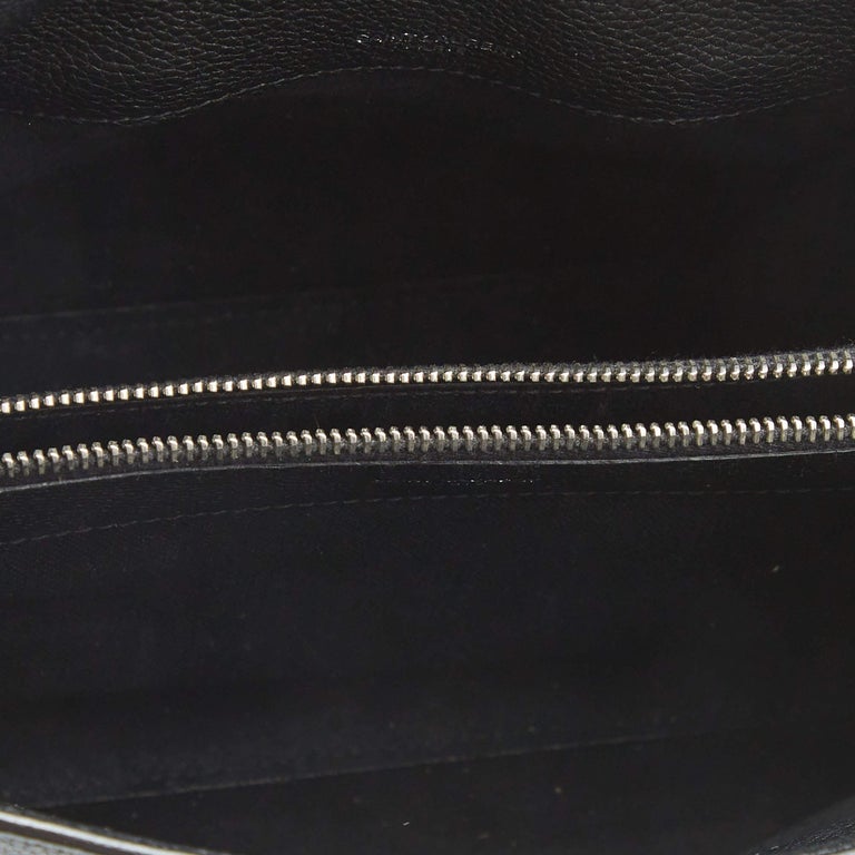 Saint Laurent Black Grained Leather Baby Classic Sac De Jour Tote For ...