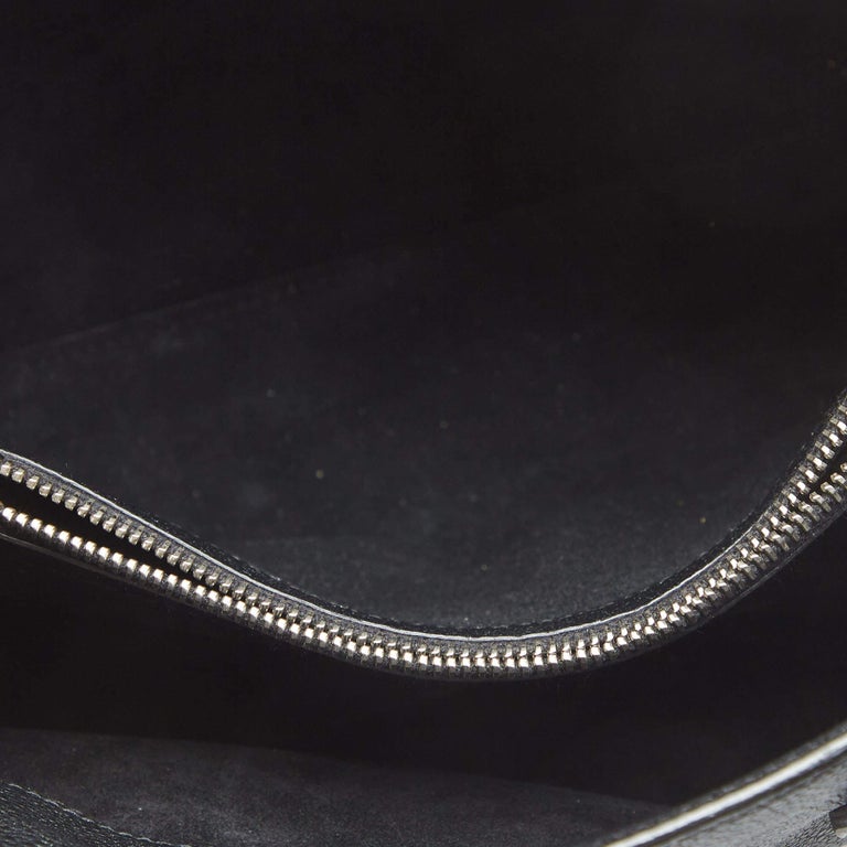 Saint Laurent Black Grained Leather Baby Classic Sac De Jour Tote For ...