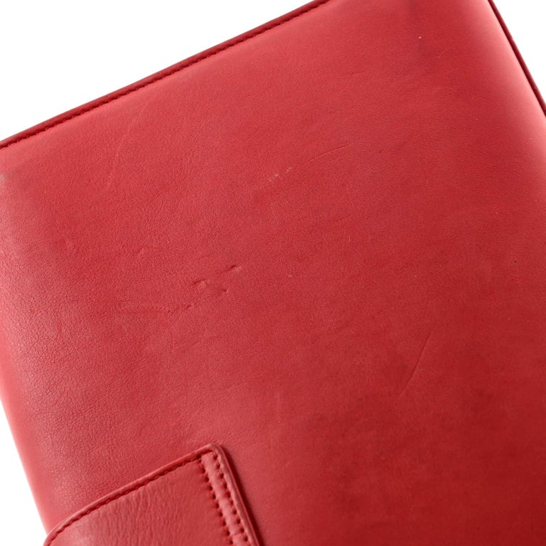Saint Laurent Chyc Clutch Leather at 1stDibs