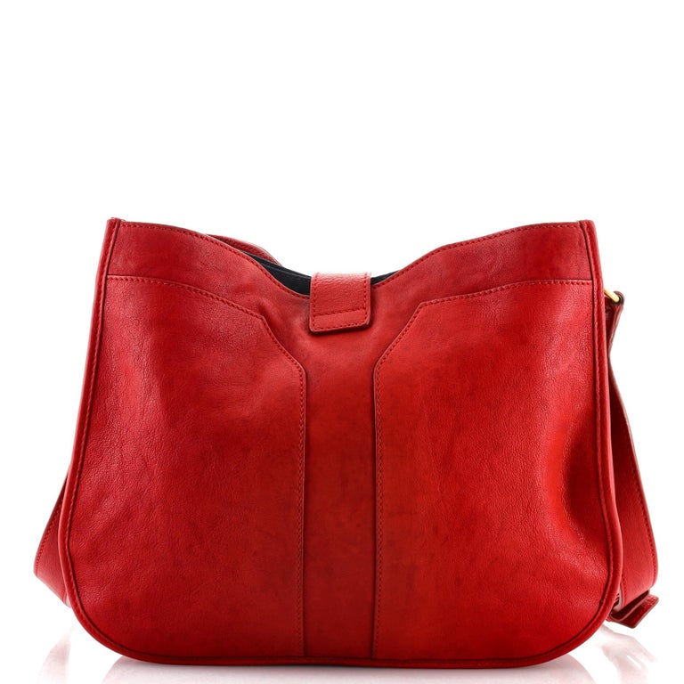 Saint Laurent Chyc Crossbody Bag Leather Medium For Sale at 1stDibs