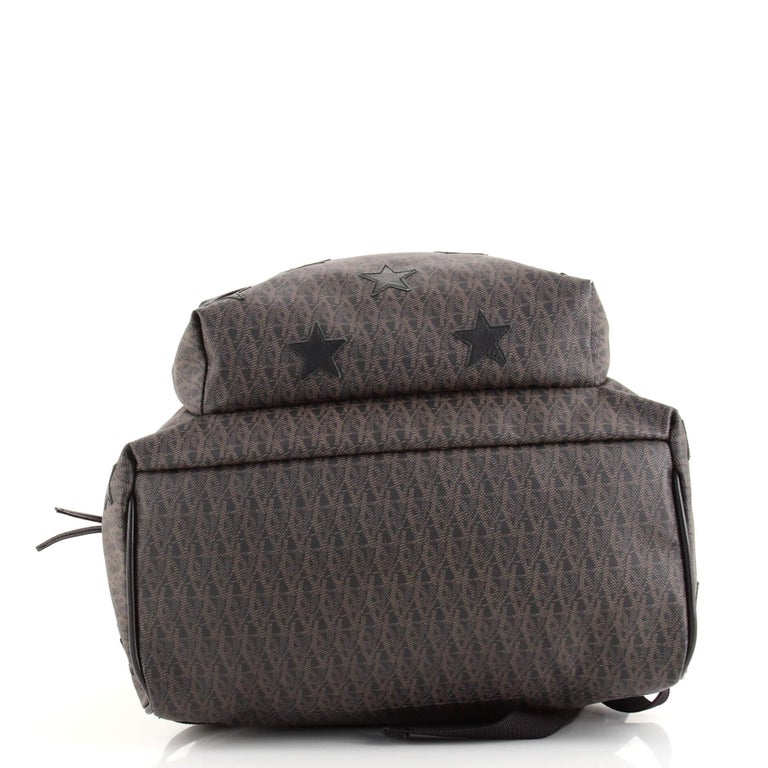 Saint Laurent City Backpack Monogram Canvas with Applique Medium For ...