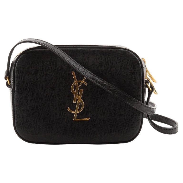Saint Laurent Classic Monogram Camera Bag Leather Small at 1stDibs