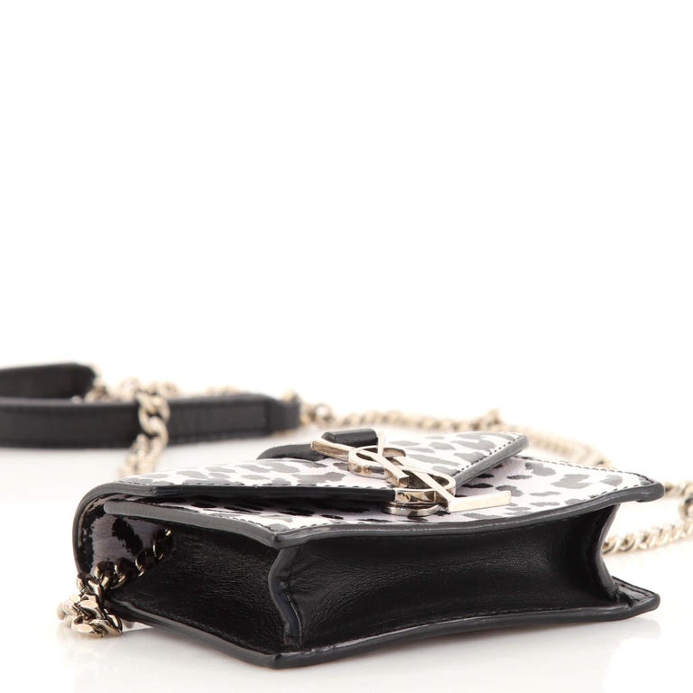 Saint Laurent Classic Monogram Candy Crossbody Bag Printed Leather Toy ...