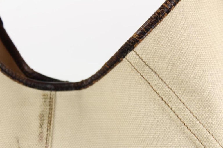 Saint Laurent Ivory Mombasa Horn Hobo Bag 7ysl1228 For Sale at 1stDibs