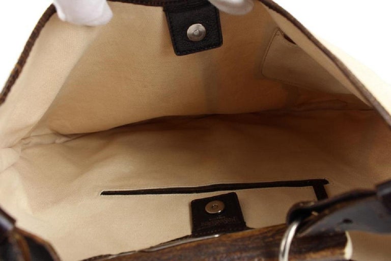 Saint Laurent Ivory Mombasa Horn Hobo Bag 7ysl1228 For Sale at 1stDibs