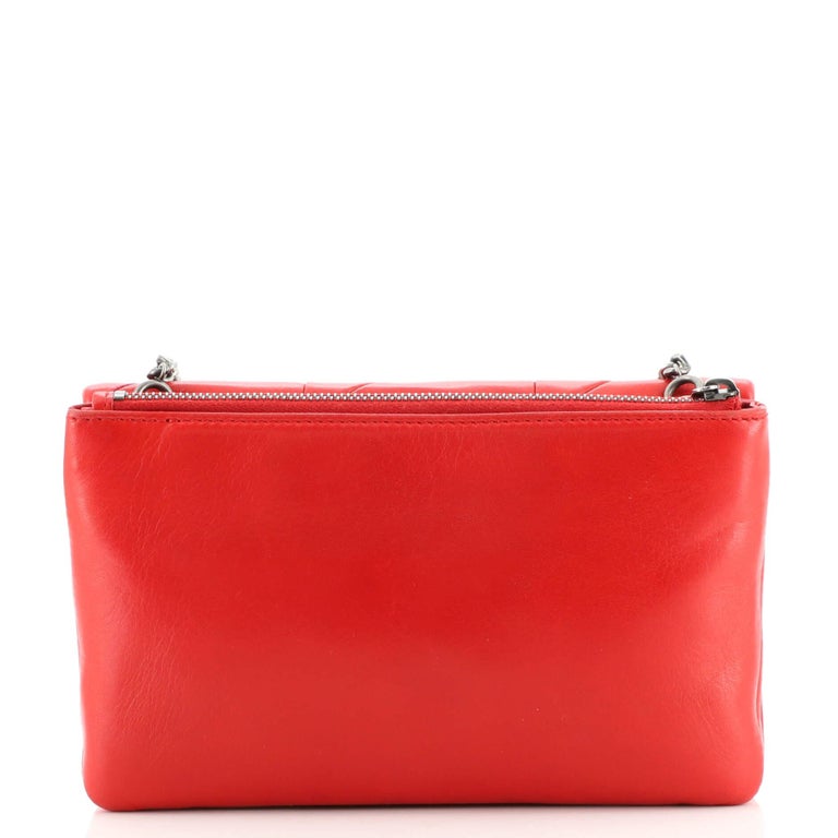 Saint Laurent Jamie Chain Wallet Quilted Leather For Sale at 1stDibs
