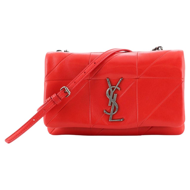 Saint Laurent Jamie Chain Wallet Quilted Leather For Sale at 1stDibs