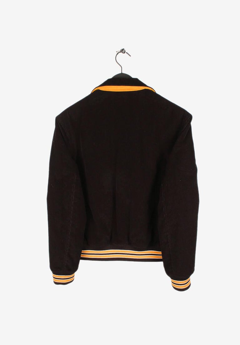 Saint Laurent Je T’Aime Bomber Corduroy Men Teddy Jacket in Size 50IT ...