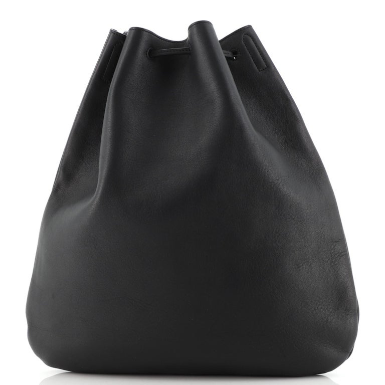 Saint Laurent Jen Flat Bag Leather Medium at 1stDibs
