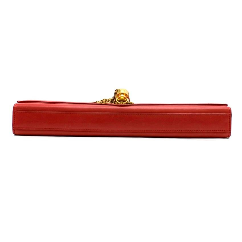 Saint Laurent Kate Tassel Smooth Leather Clutch at 1stDibs | ysl ...