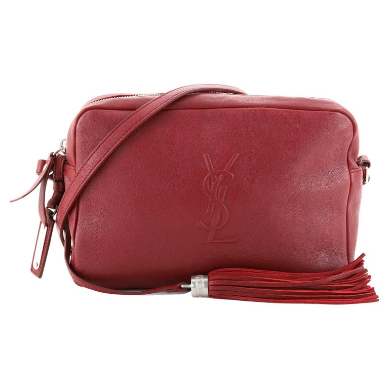 Saint Laurent Lou Camera Bag Leather Small For Sale at 1stDibs