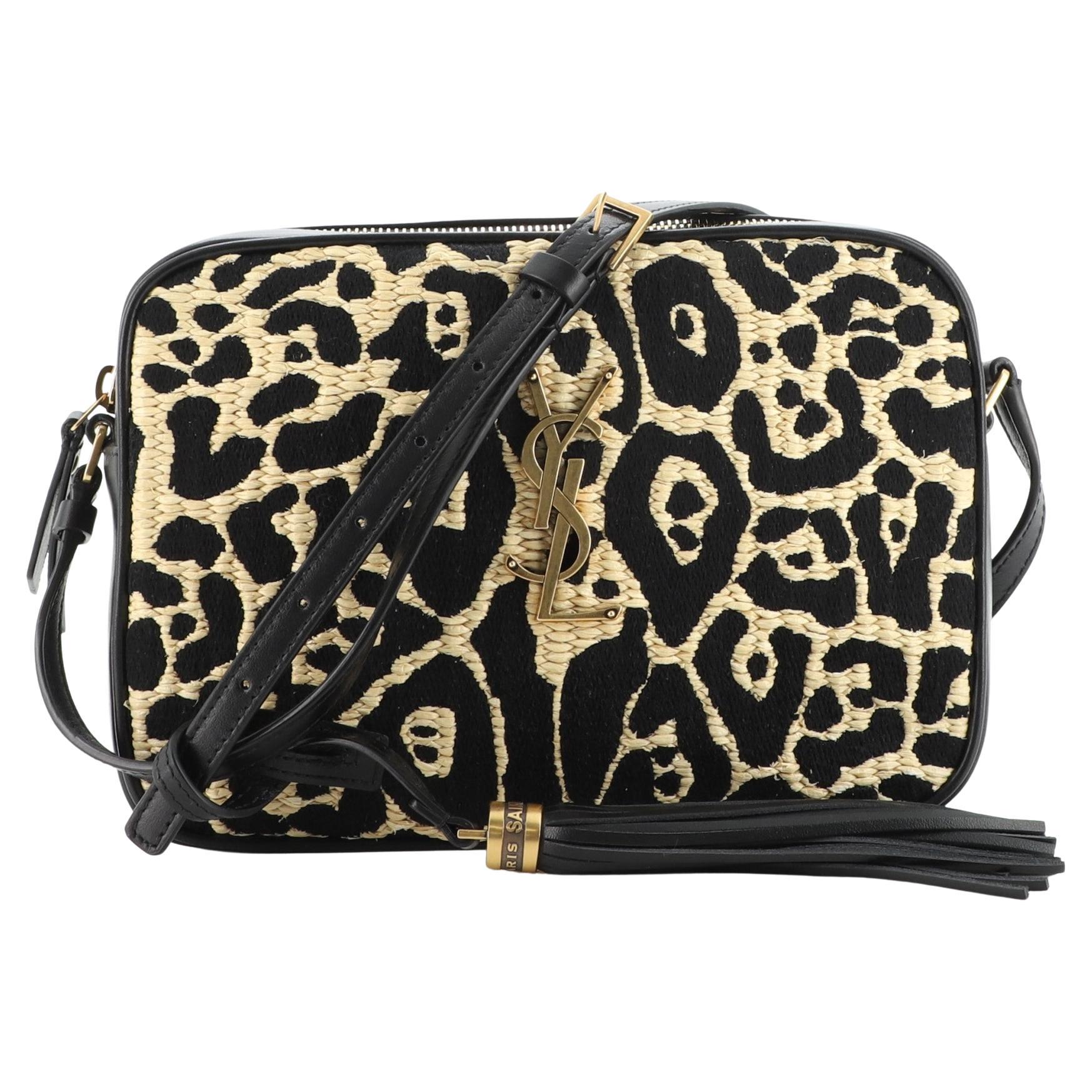 Saint Laurent Raffia Camera Bag - For Sale on 1stDibs | ysl raffia ...