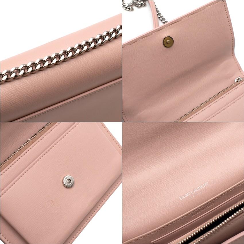 Saint Laurent Pink Sunset Mini Monogram Smooth Leather Bag at 1stDibs ...