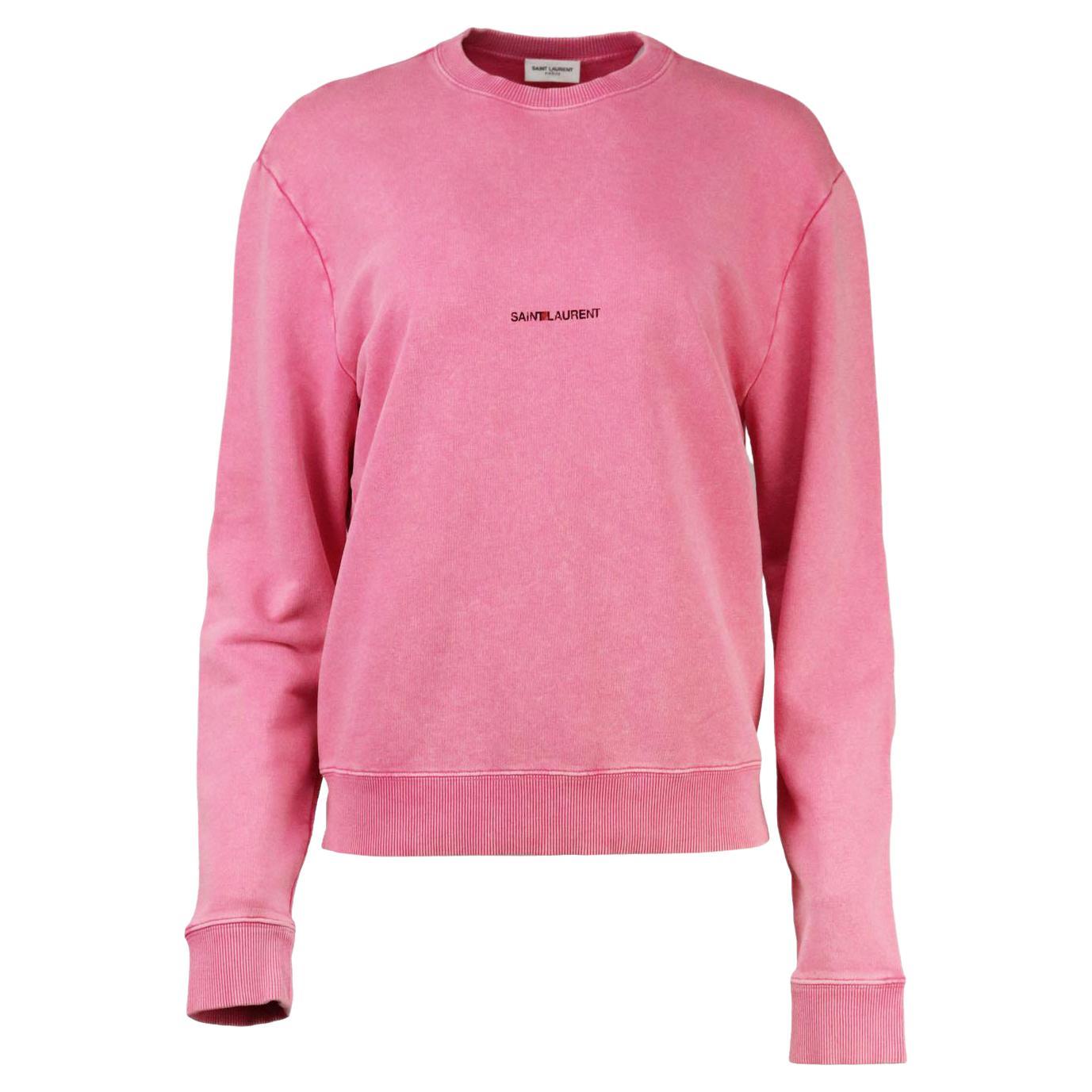 CHANEL CC Pink Teddy Sweater Jumper NEW Size 40FR at 1stDibs | chanel ...