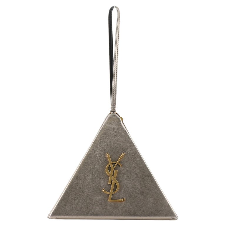 Saint Laurent Pyramid Box Bag Leather Small at 1stDibs