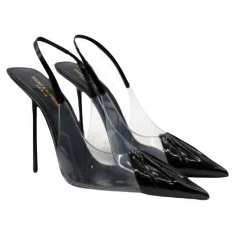Saint Laurent Riqua 115mm Pumps For Sale at 1stDibs