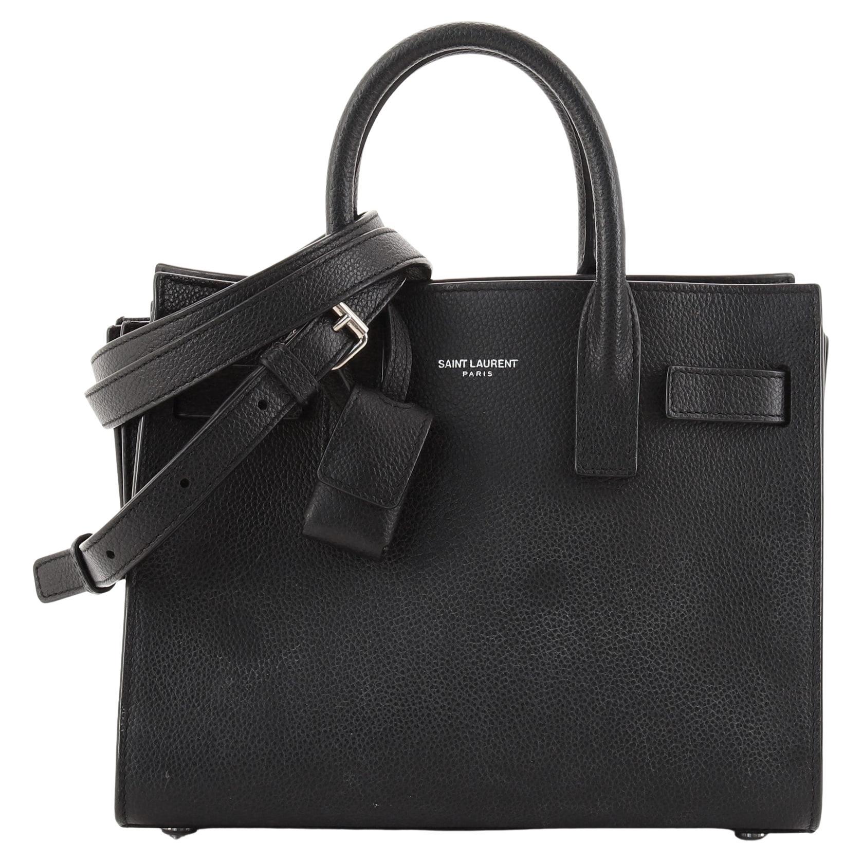 Saint Laurent Sac de Jour Souple Zip Tote Leather Small at 1stDibs