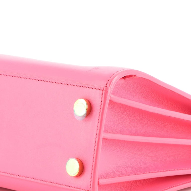Saint Laurent Sac de Jour Bag Leather Nano For Sale at 1stDibs