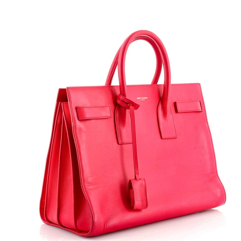 Saint Laurent Sac de Jour Bag Leather Small For Sale at 1stDibs