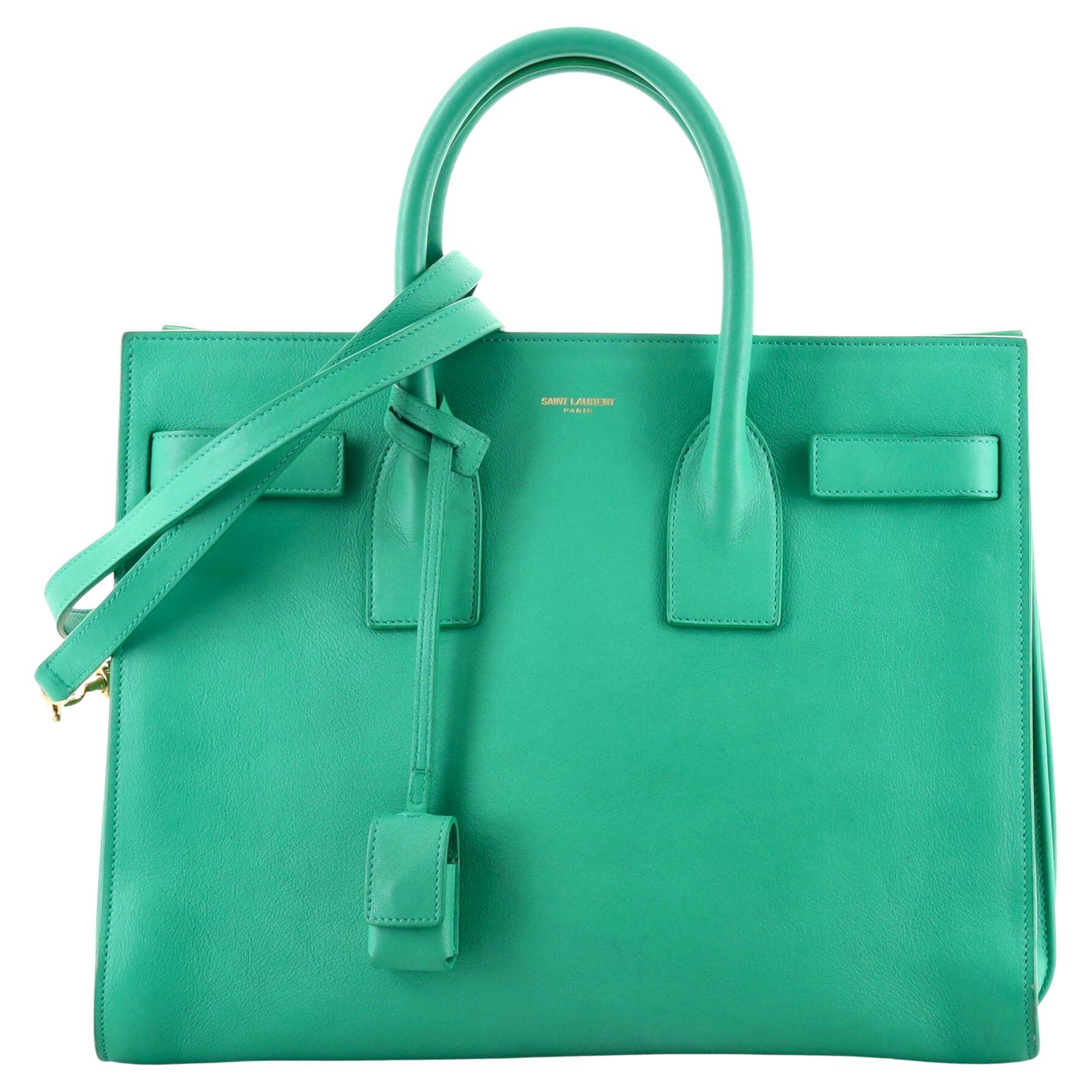 Saint Laurent Sac de Jour Handbag Leather Small at 1stDibs