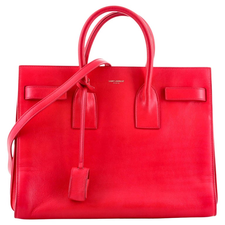 Saint Laurent Sac de Jour Bag Leather Small For Sale at 1stDibs