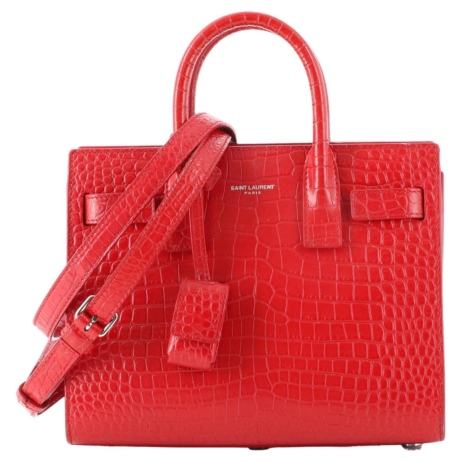 Saint Laurent Classic Monogram Slouchy Top Handle Bag Mixed Matelasse ...