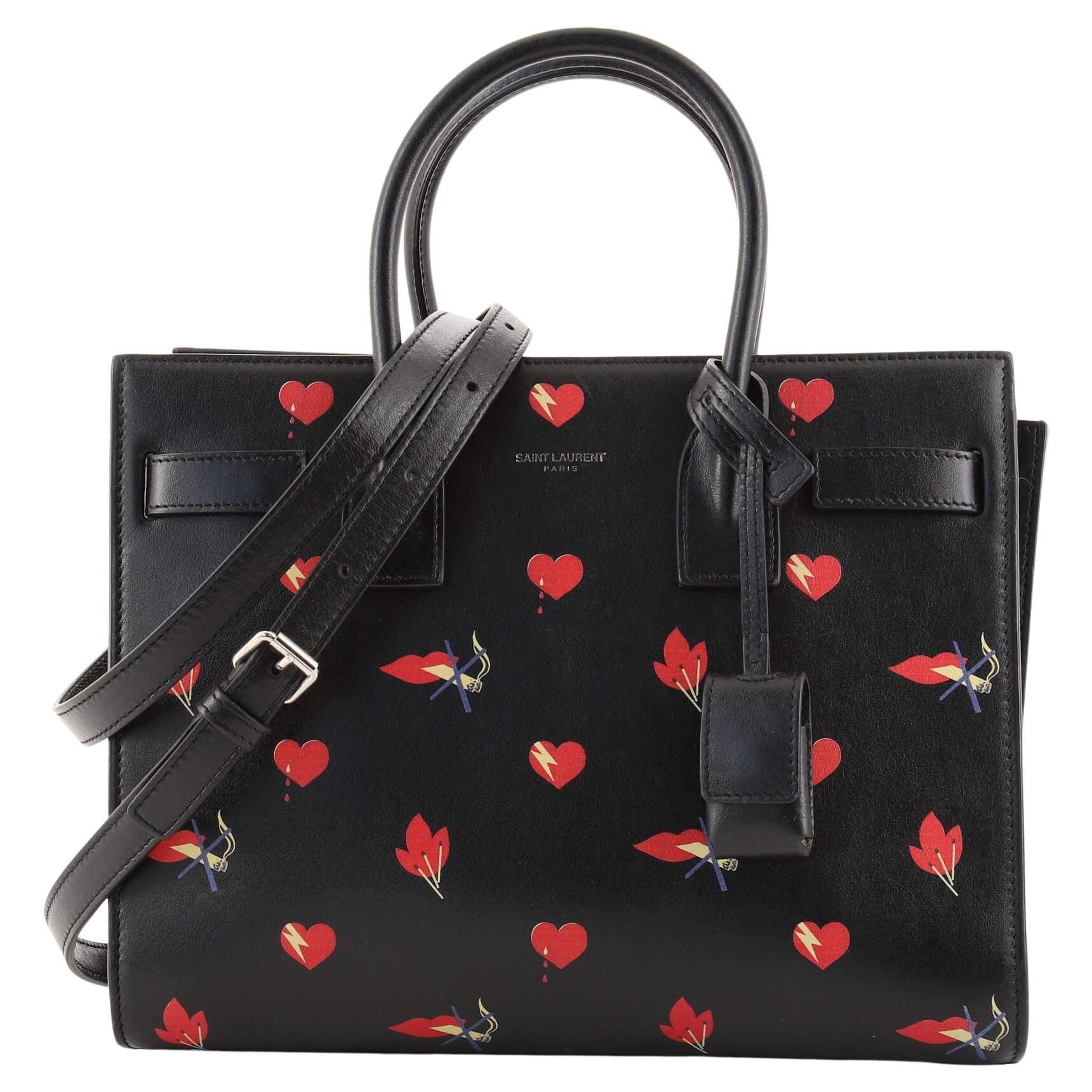 Saint Laurent Sac de Jour Bag Tweed and Leather Small at 1stDibs | ysl ...