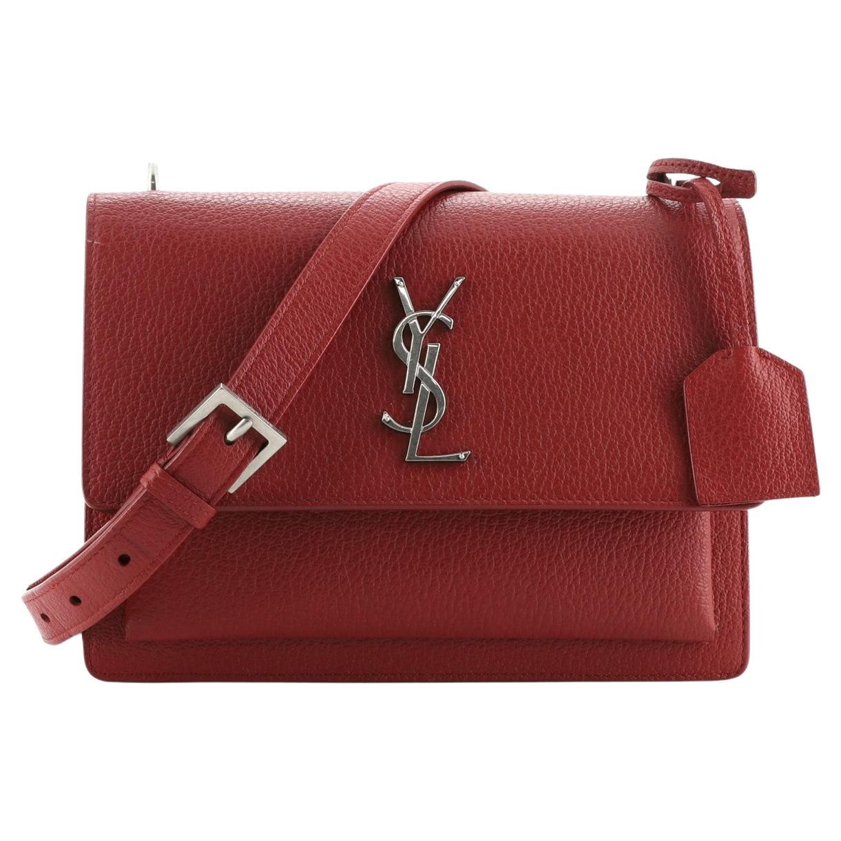 Saint Laurent Niki Chain Flap Bag Matelasse Chevron Leather Medium at ...