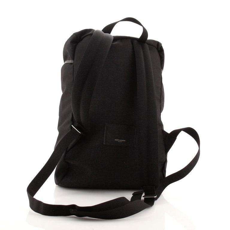 Saint Laurent YSL Hunting Backpack Canvas at 1stDibs