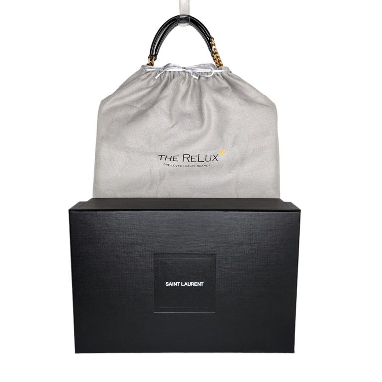 Saint Laurent YSL Lambskin Patchwork Large Jamie Bag at 1stDibs