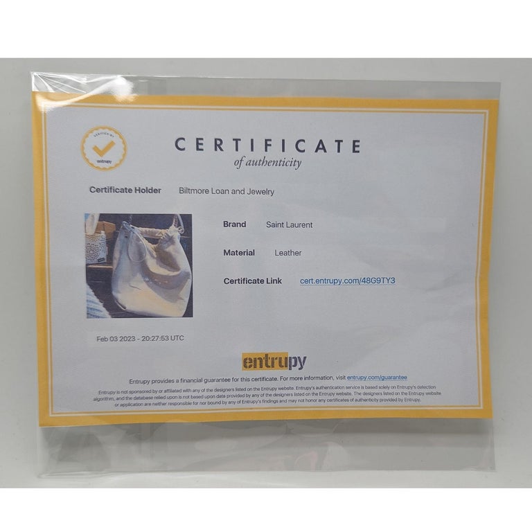 Saint Laurent YSL Teddy Drawstring Bucket Bag For Sale at 1stDibs